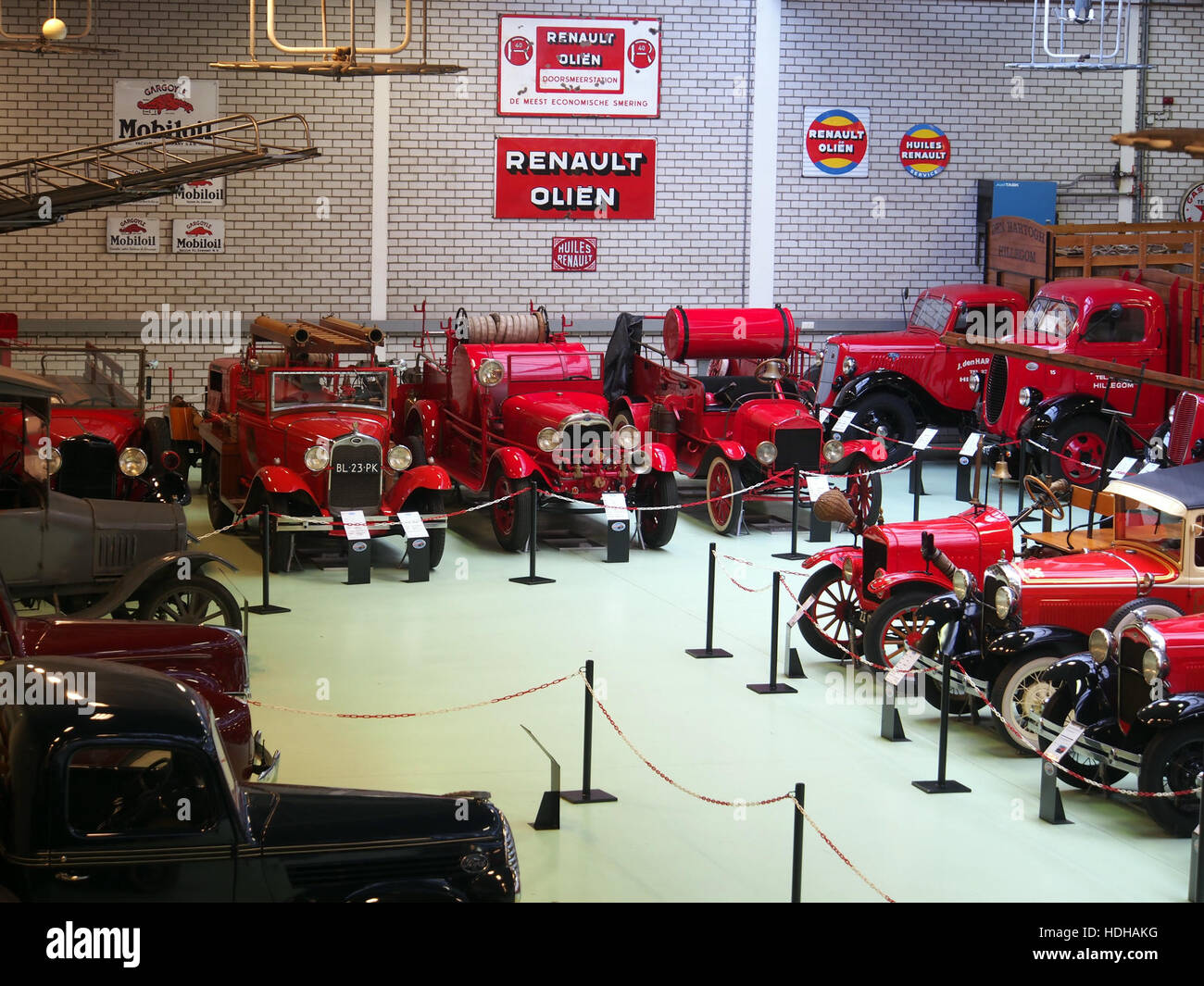 The interior of the Den Hartogh Ford Museum showcases a diverse ...