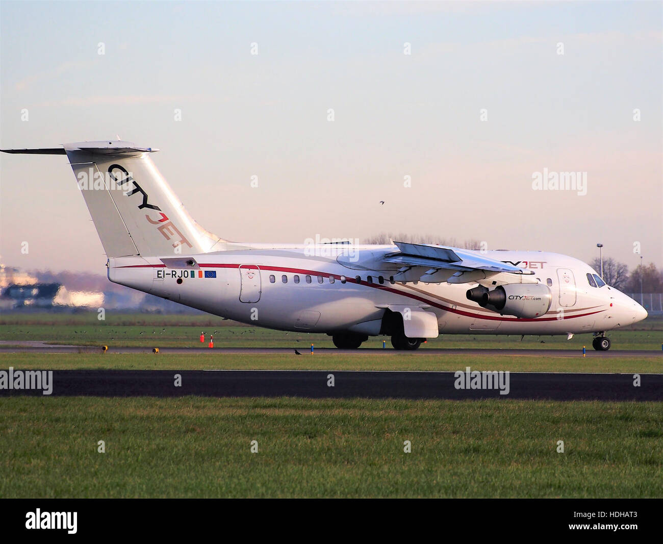 EI-RJO is a British Aerospace 146-RJ85 aircraft operated by CityJet ...