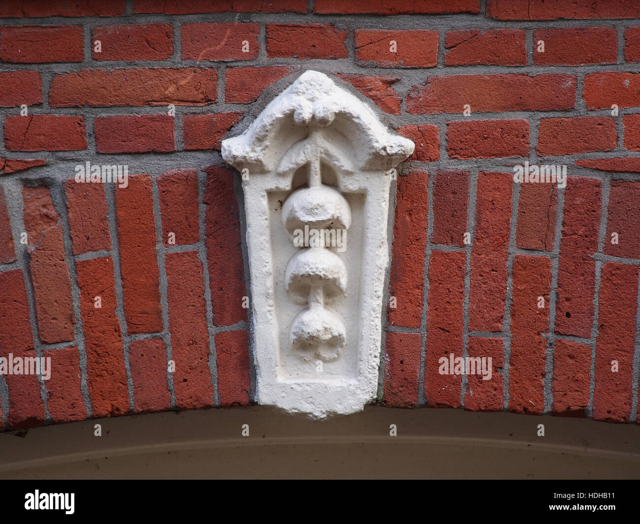 Eerste Sweelinckstraa 25 sluitsteen Stock Photo - Alamy