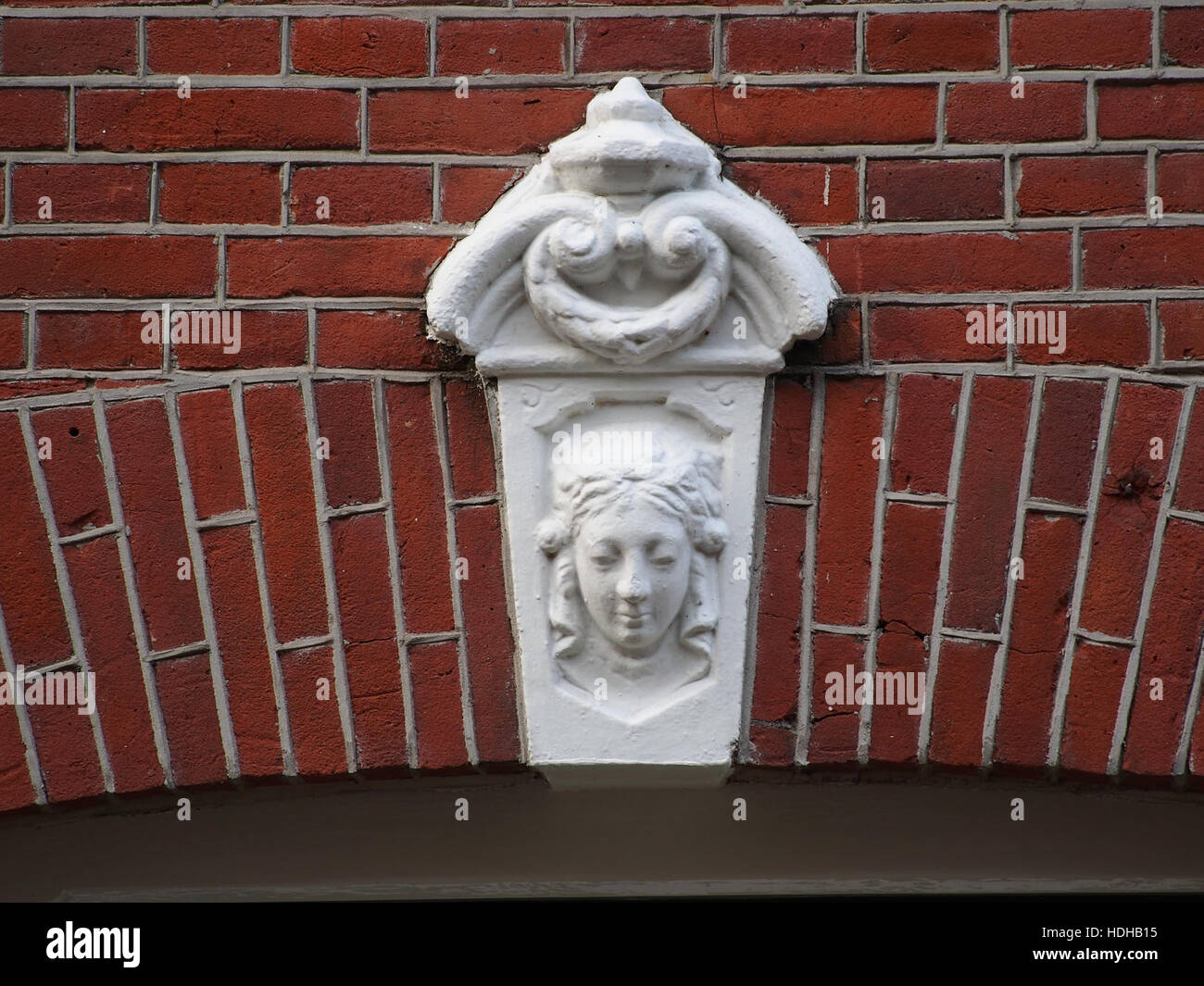 Eerste Sweelinckstraa 26-32 sluitsteen Stock Photo - Alamy