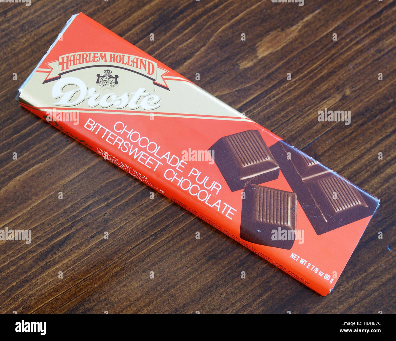 Droste’s Bittersweet Chocolate bar offers a rich and intense cocoa ...