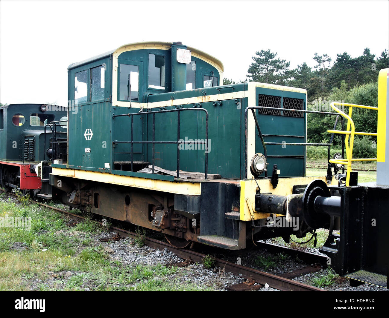 This image features the CFV3V diesel locomotive SNCF Y6502, part of the ...
