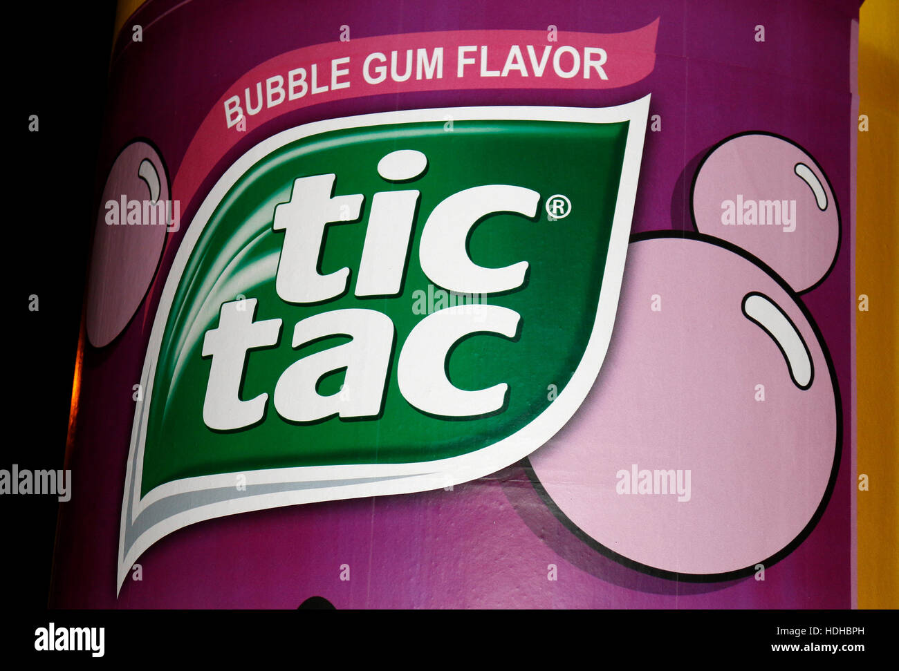das Logo der Marke "Tic tac", Berlin Stock Photo - Alamy