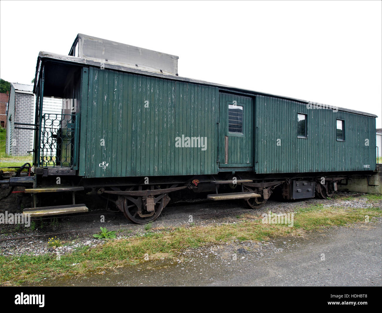 A photograph of Wagon 99132 at CFV3V, showcasing a vehicle in its ...