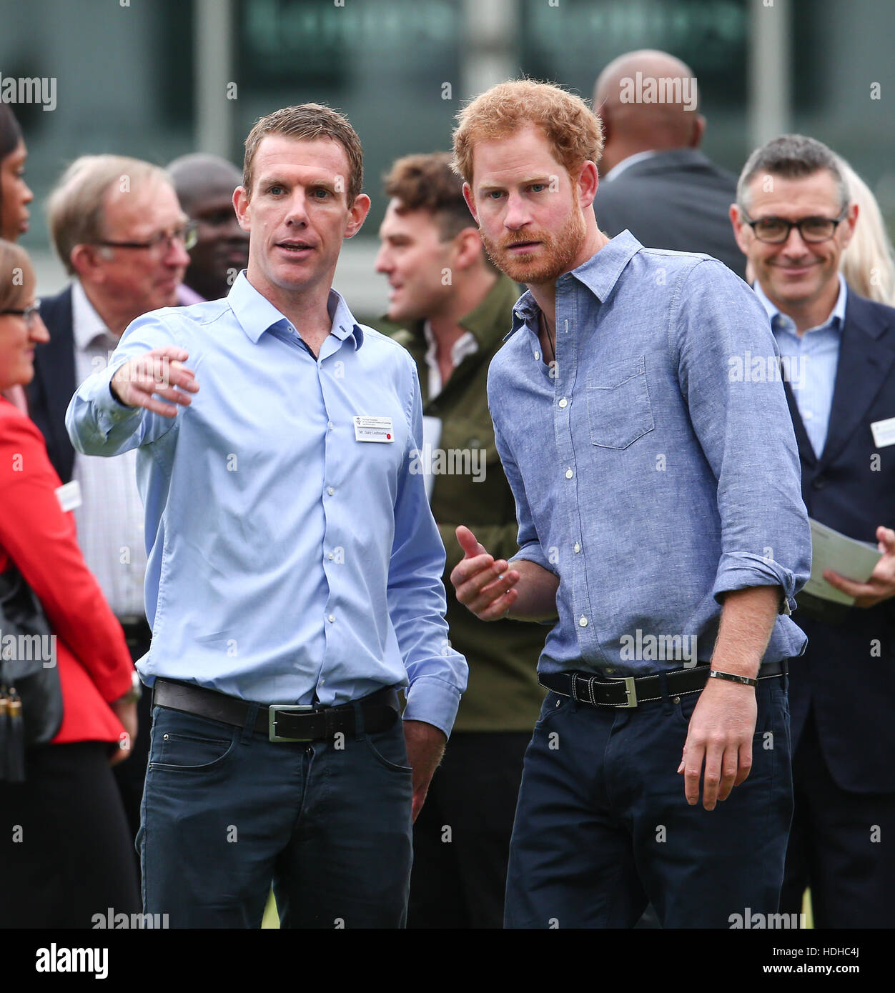 Prince Harry attends a cricket coaching session at Lord's Cricket ...