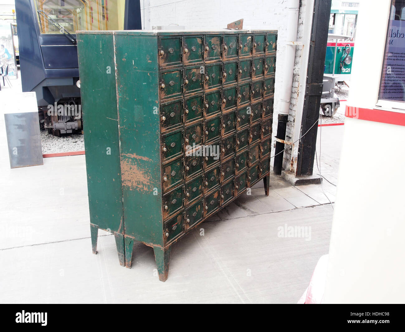 Vintage locker room hi-res stock photography and images - Alamy