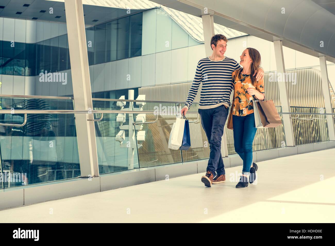 Couple Together Shopping Customer Concept Stock Photo - Alamy