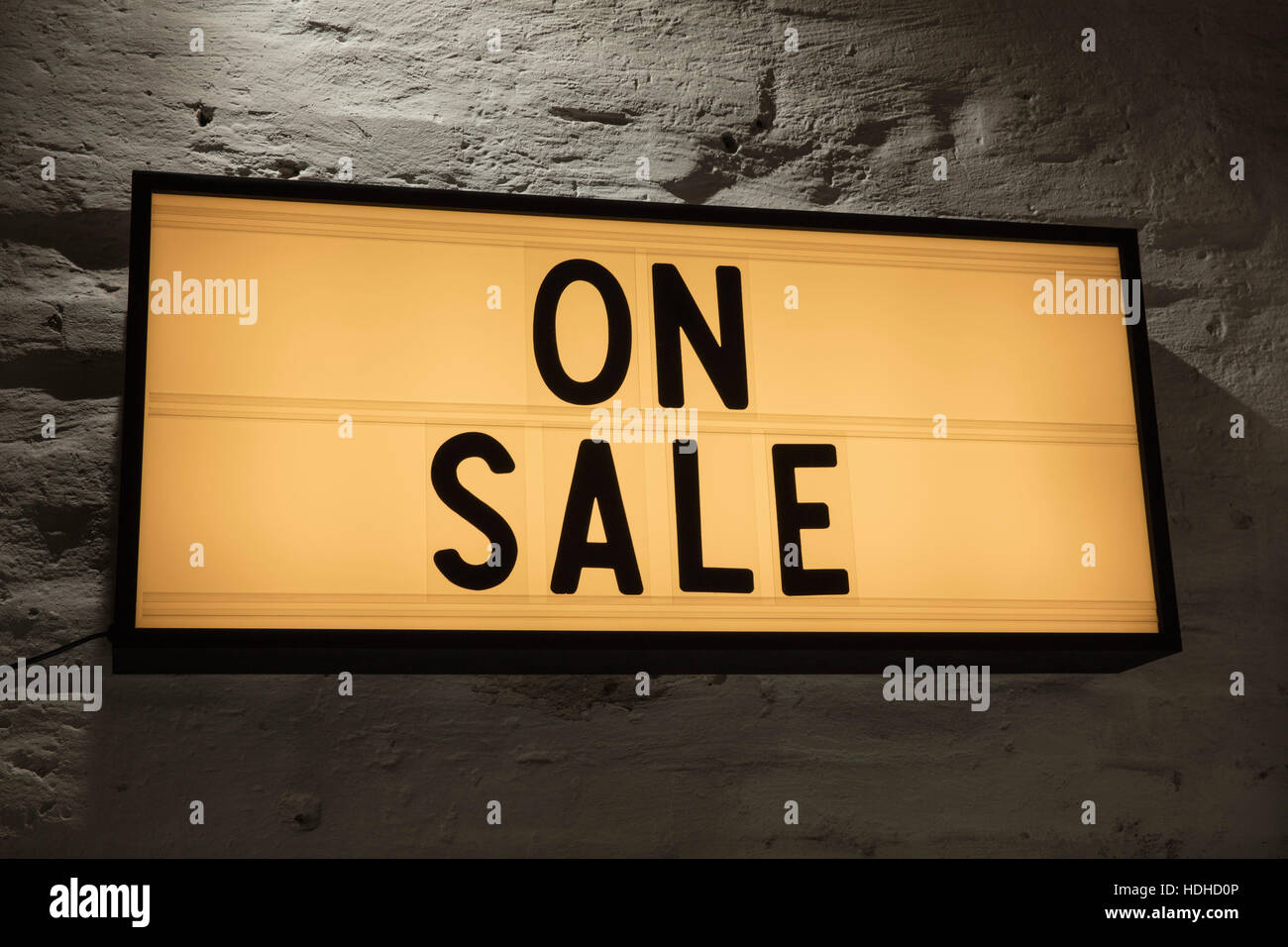 Illuminated advertisement signboard hi-res stock photography and images ...