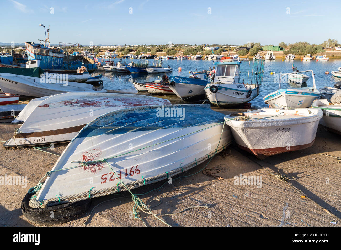 Fuseta boats hi-res stock photography and images - Alamy