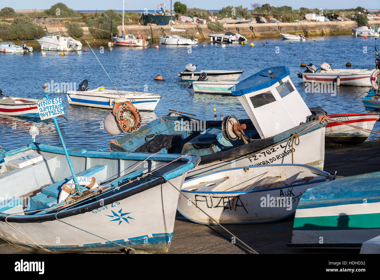 Fuseta harbour hi-res stock photography and images - Alamy