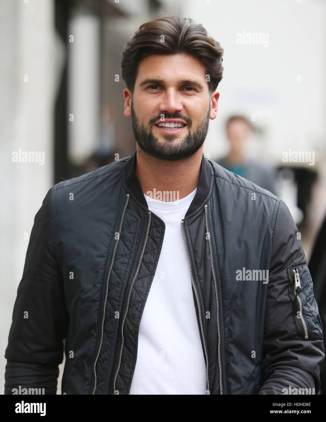 Jake Hall outside ITV Studios today Featuring: Jake Hall Where: London ...