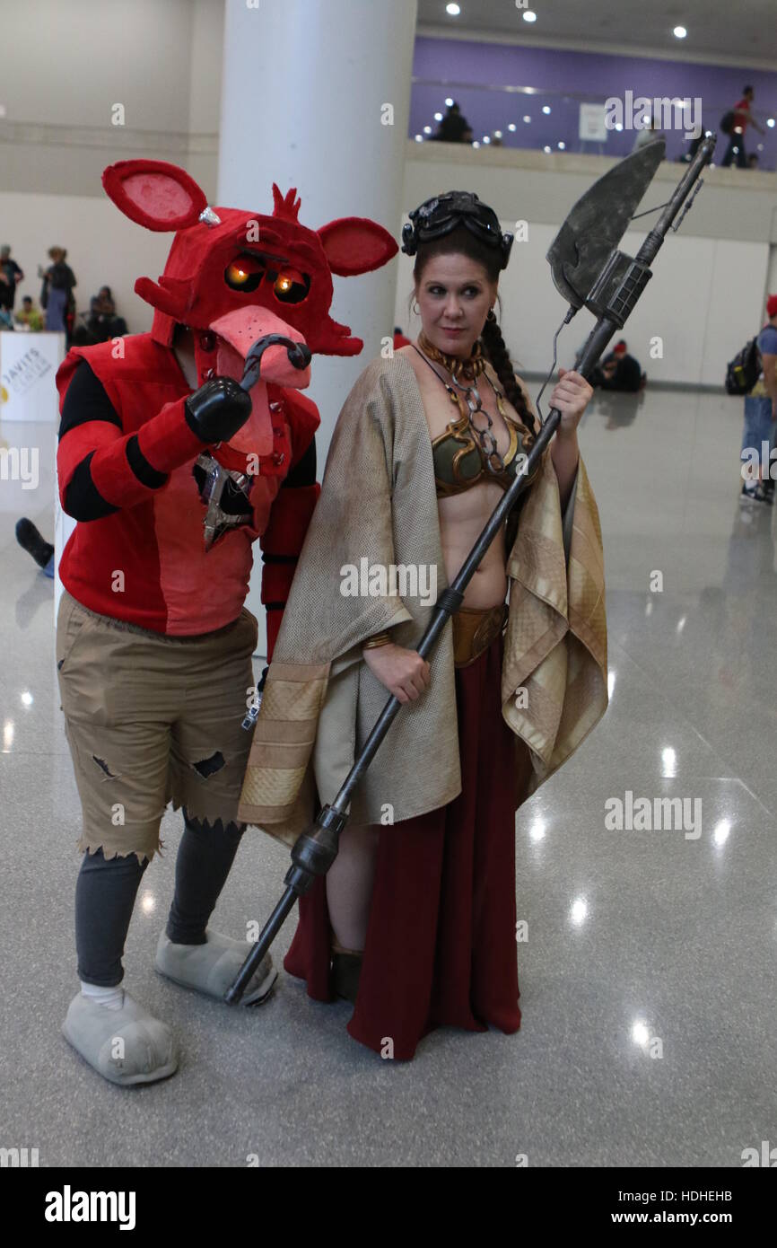 New York Comic Con 2016 Featuring: Fan in costume Where: New York City ...