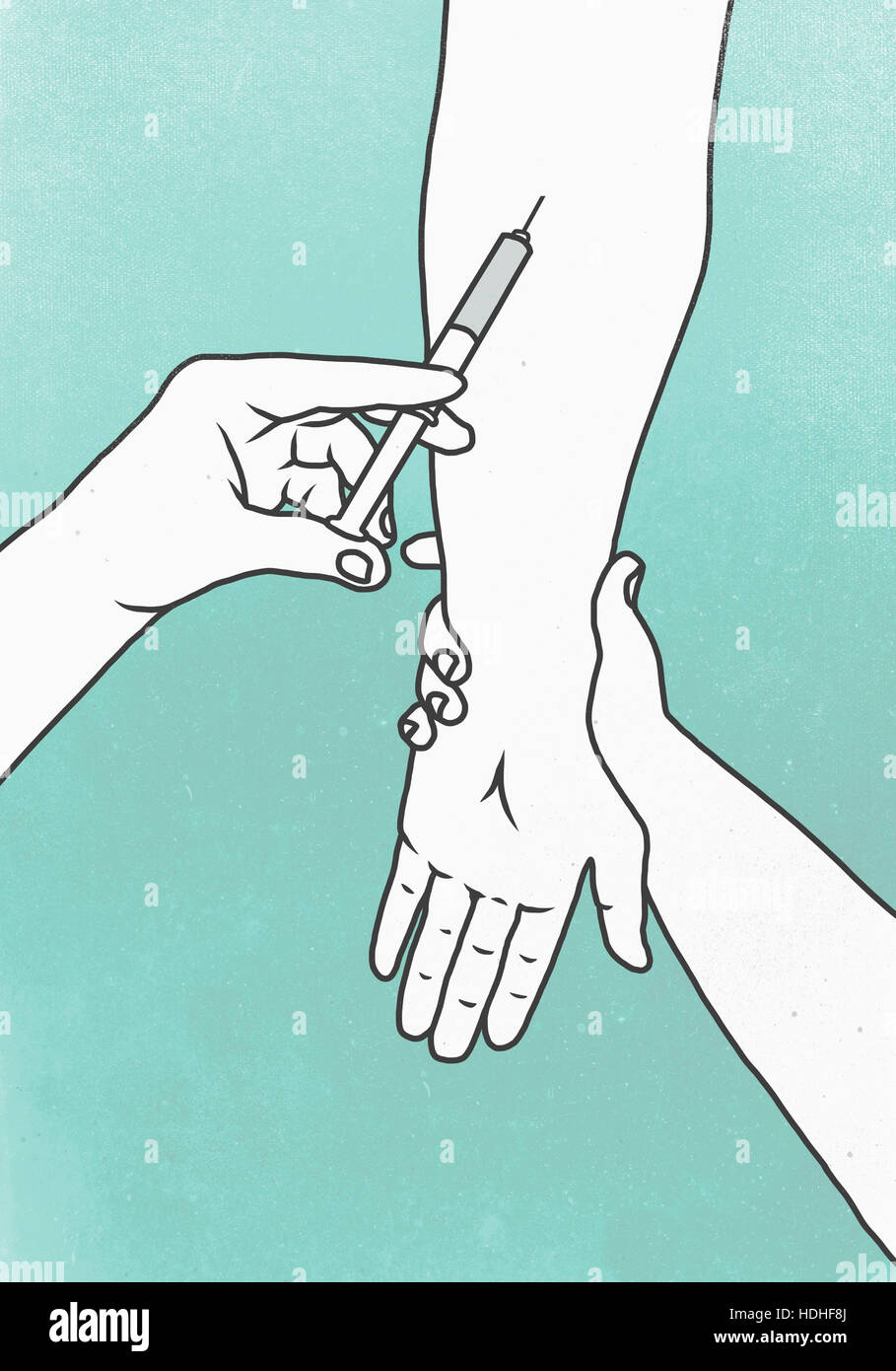 Injecting illustration hi-res stock photography and images - Alamy