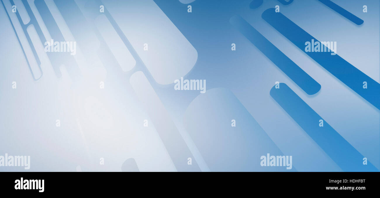 Abstract oblong designs over blue background Stock Photo - Alamy