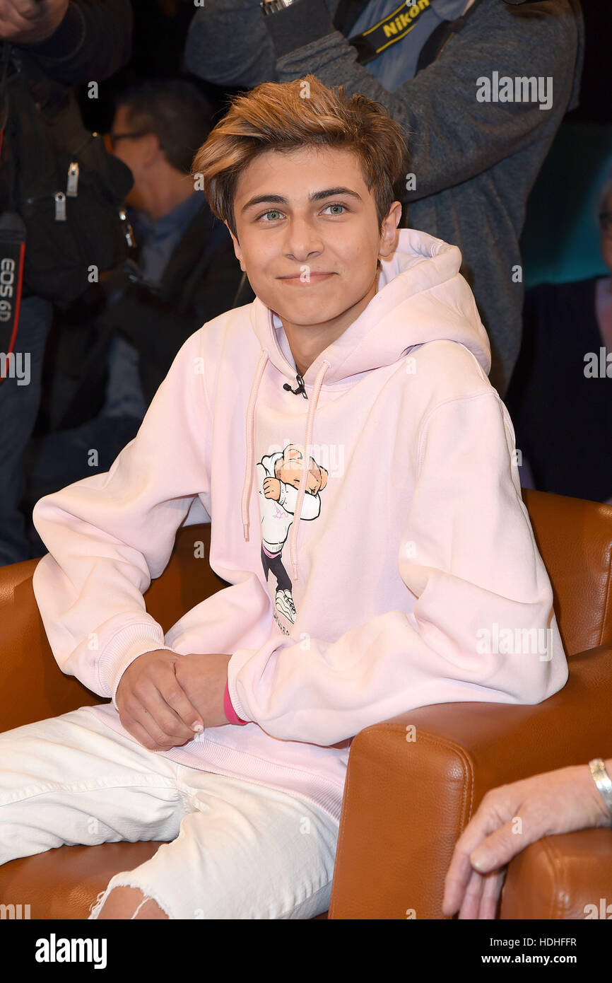 NDR Talk Show at NDR studios in Lokstedt. Featuring: Lukas Rieger Where ...