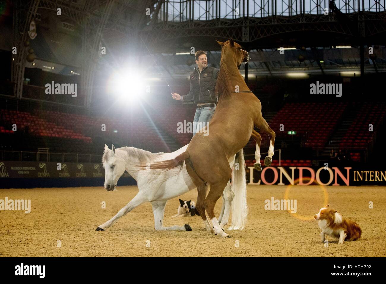 Spanish equestrian artist santi serra hi-res stock photography and ...