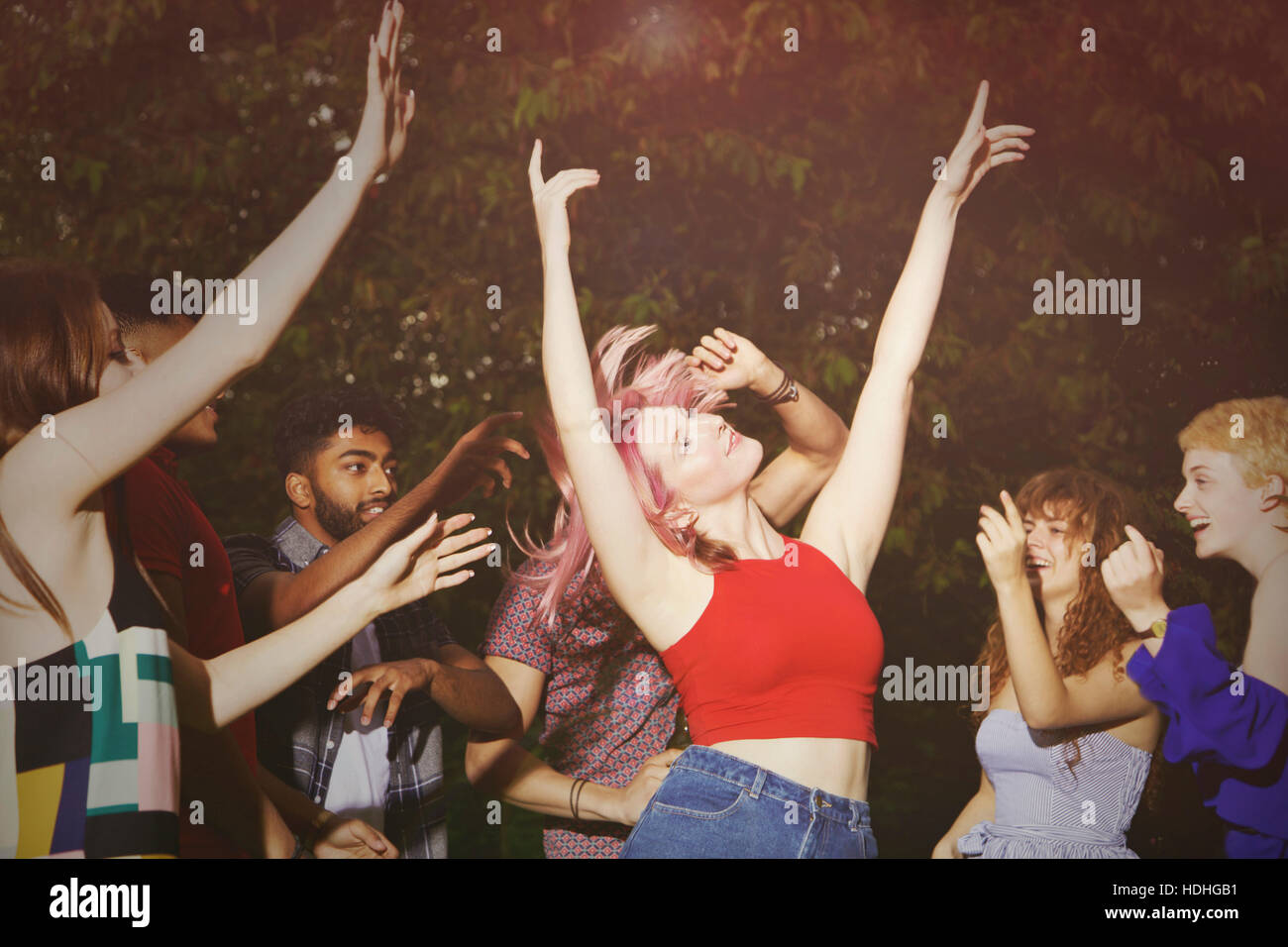 Excited woman hi-res stock photography and images - Alamy