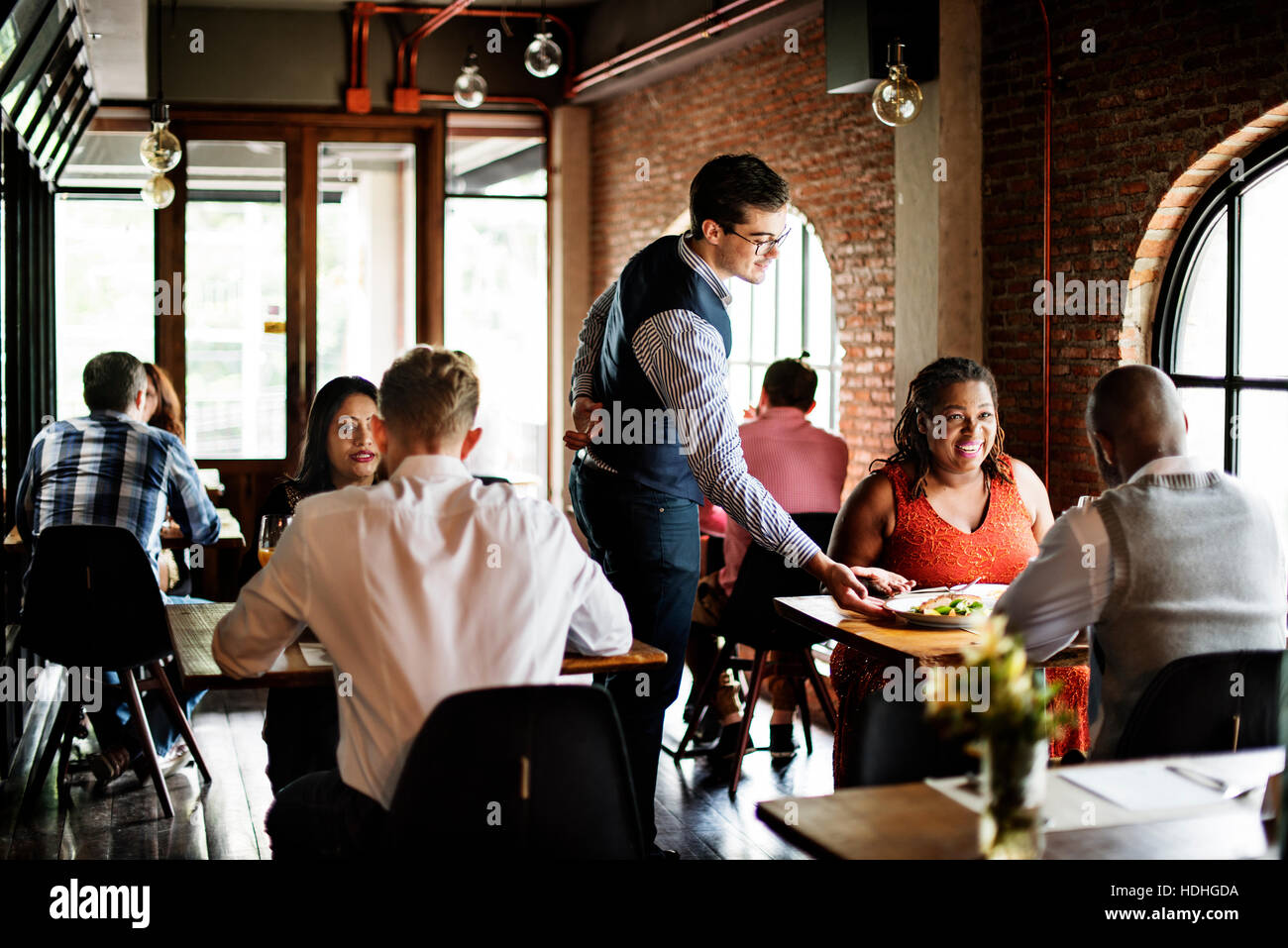 Restaurant Chilling Out Classy Lifestyle Reserved Concept Stock Photo ...