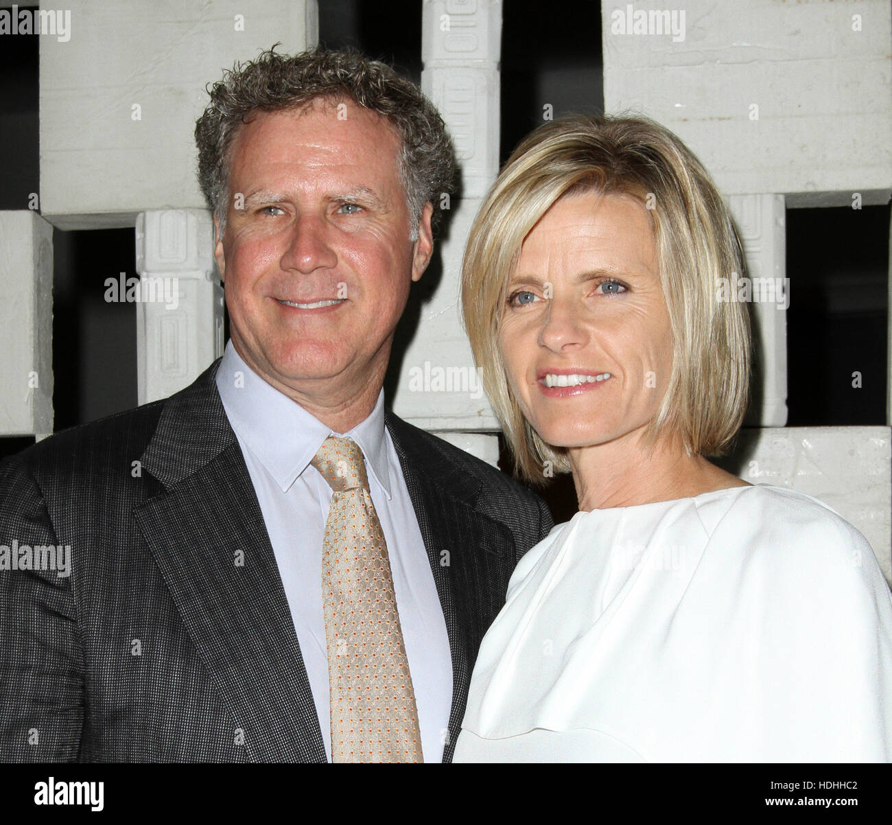 Actor will ferrell and wife viveca paulin hi-res stock photography and ...