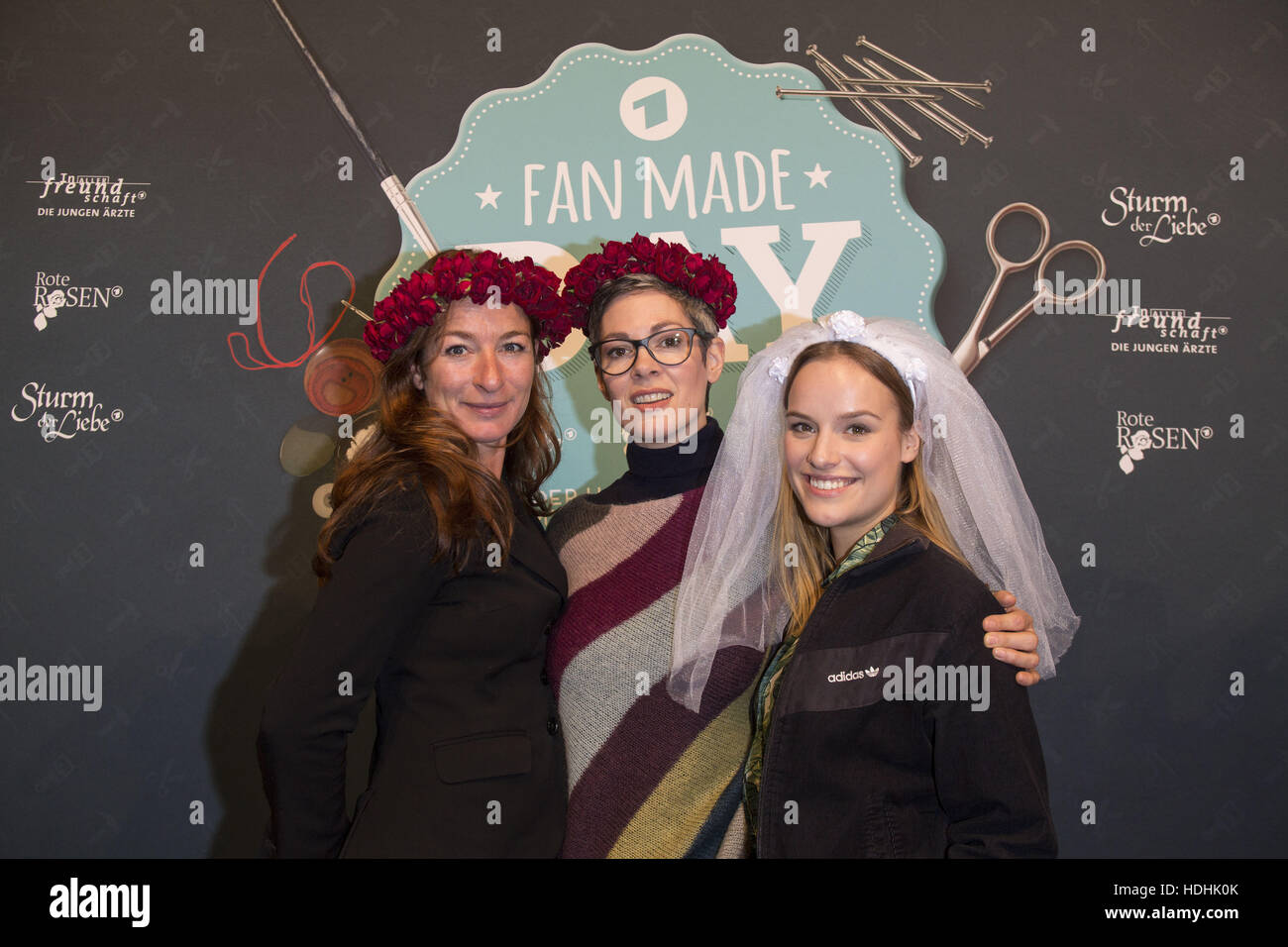 Actors attending the "Fan Made Day" at Kampnagel Fabrik Featuring ...