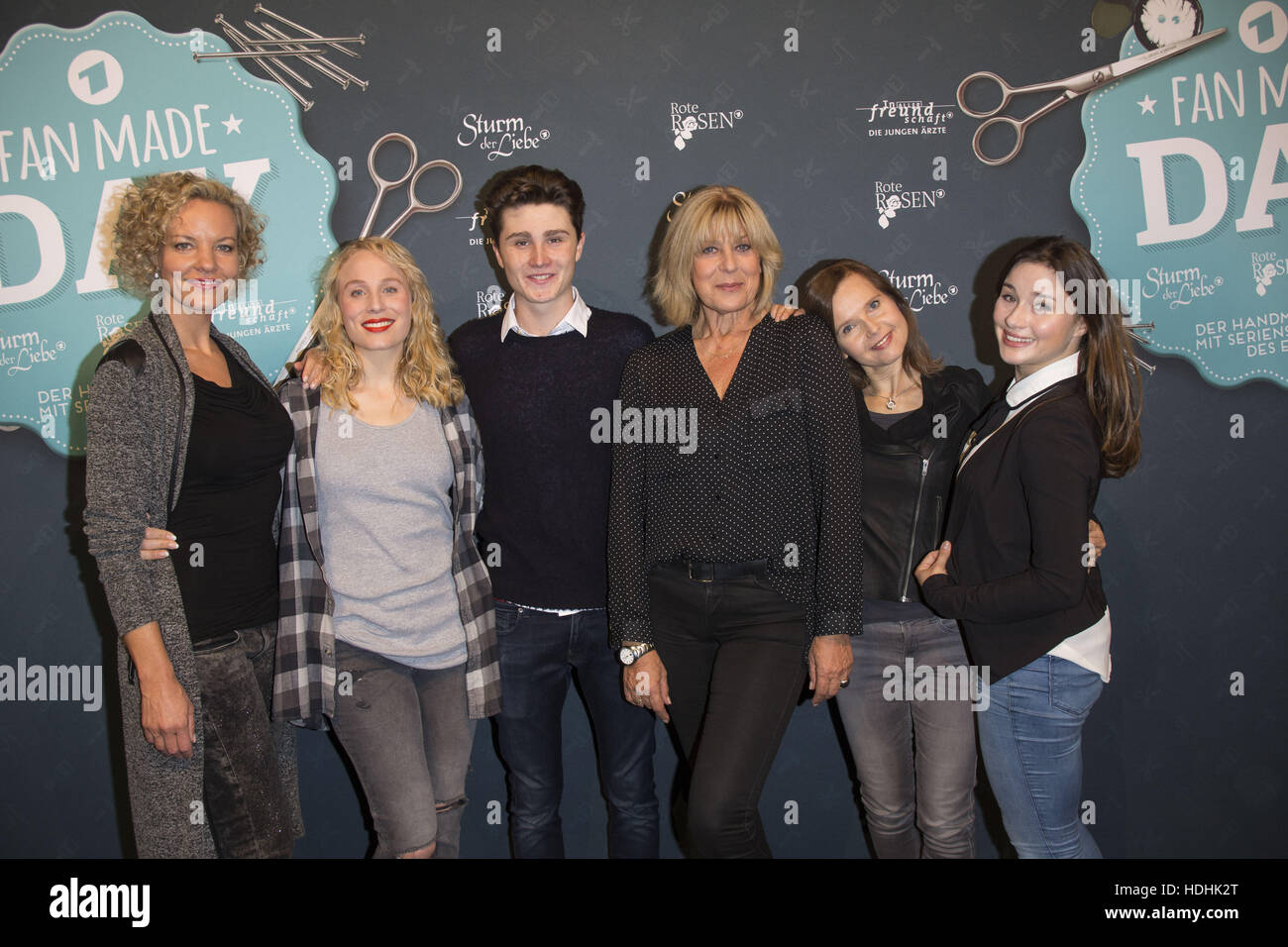 Actors attending the "Fan Made Day" at Kampnagel Fabrik Featuring ...