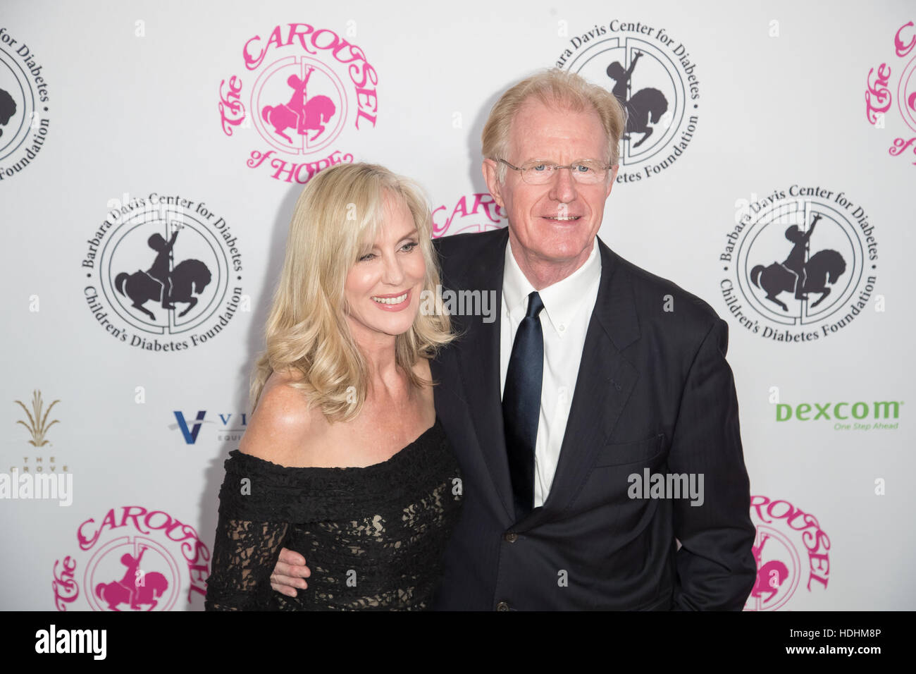 Rachelle Carson and Ed Begley Jr. attending the 2016 Carousel of Hope ...