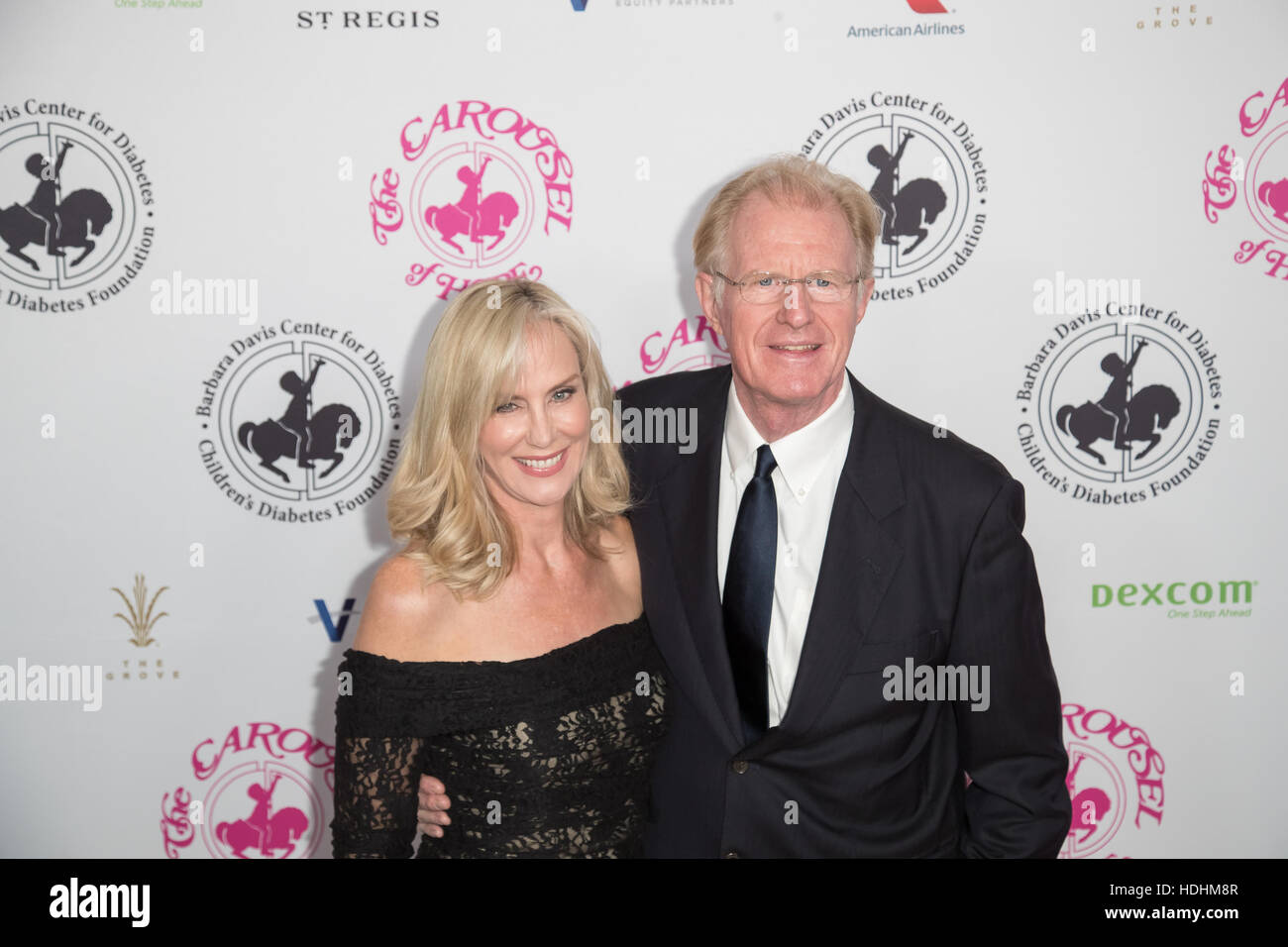 Rachelle Carson and Ed Begley Jr. attending the 2016 Carousel of Hope ...