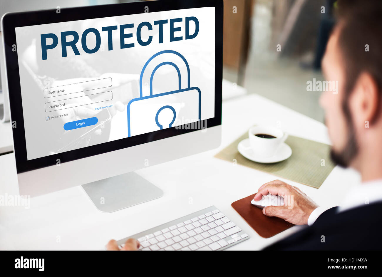 Protected log in user hi-res stock photography and images - Alamy