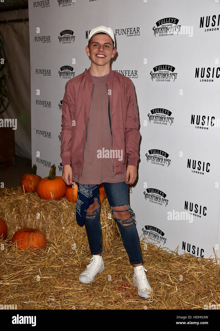 James Hughes attending the VIP and press night of Shocktober Fest, at ...