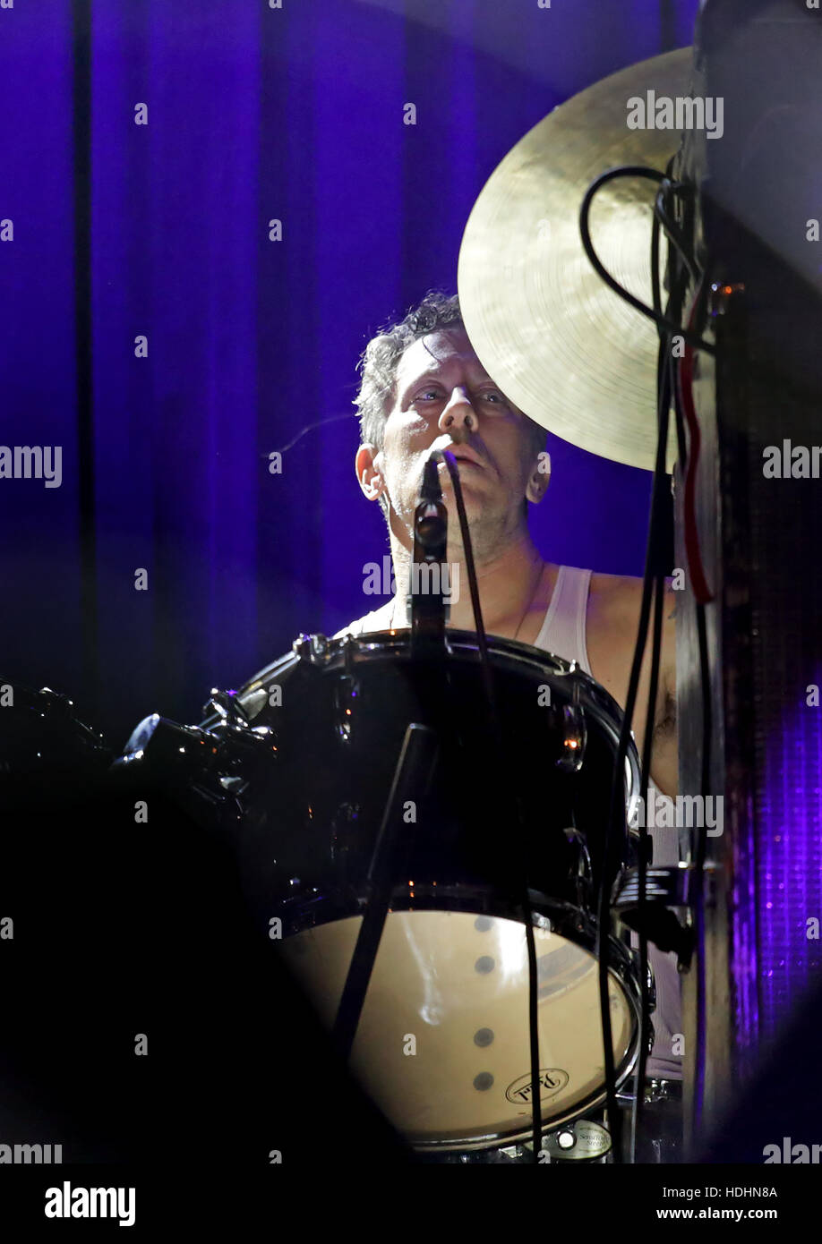 Swans Performing at Manchester Ritz Featuring: Swans, Phil Puleo Where ...