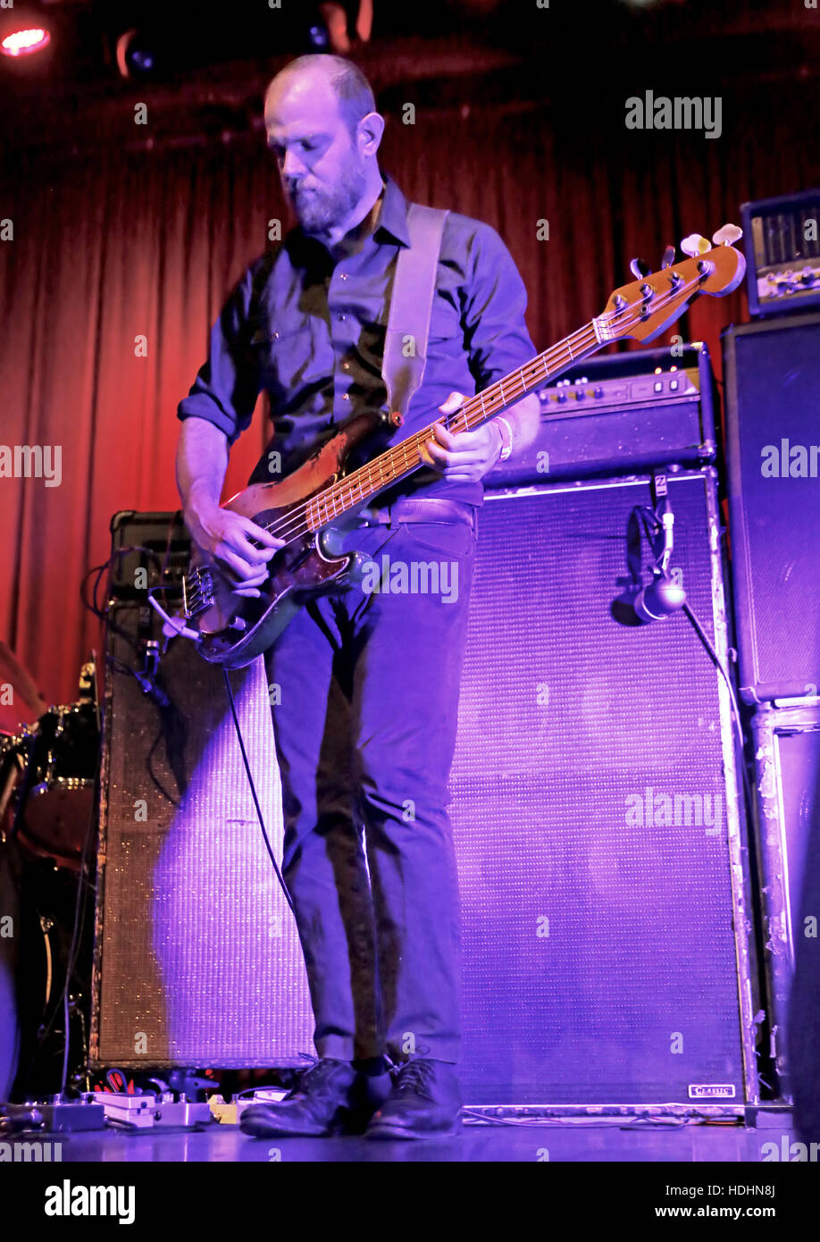 Swans Performing at Manchester Ritz Featuring: Swans, Christopher ...