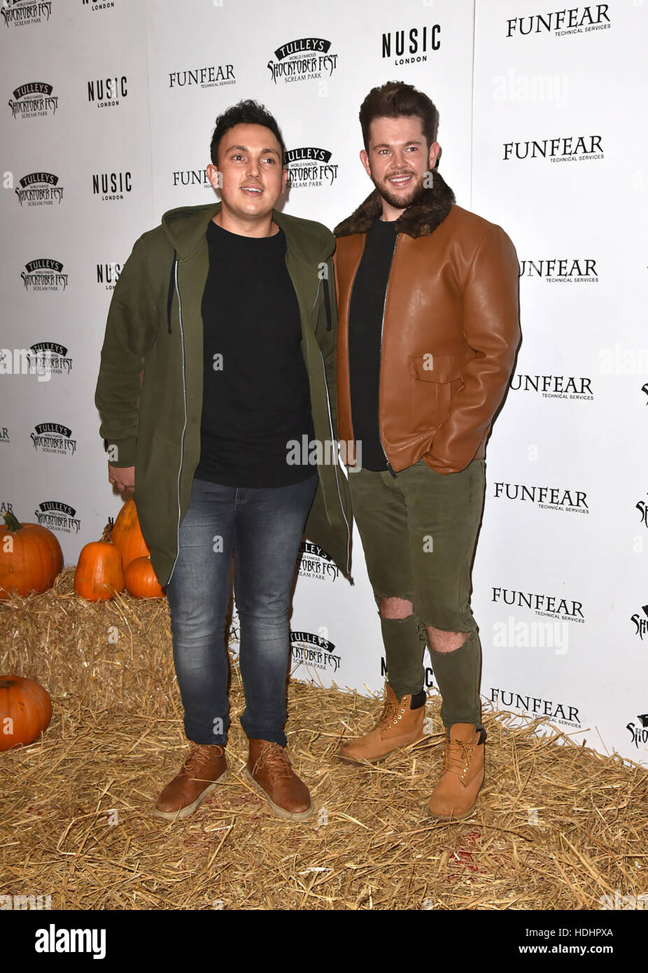 Trent attending the VIP and press night of Shocktober Fest, at Tulleys ...