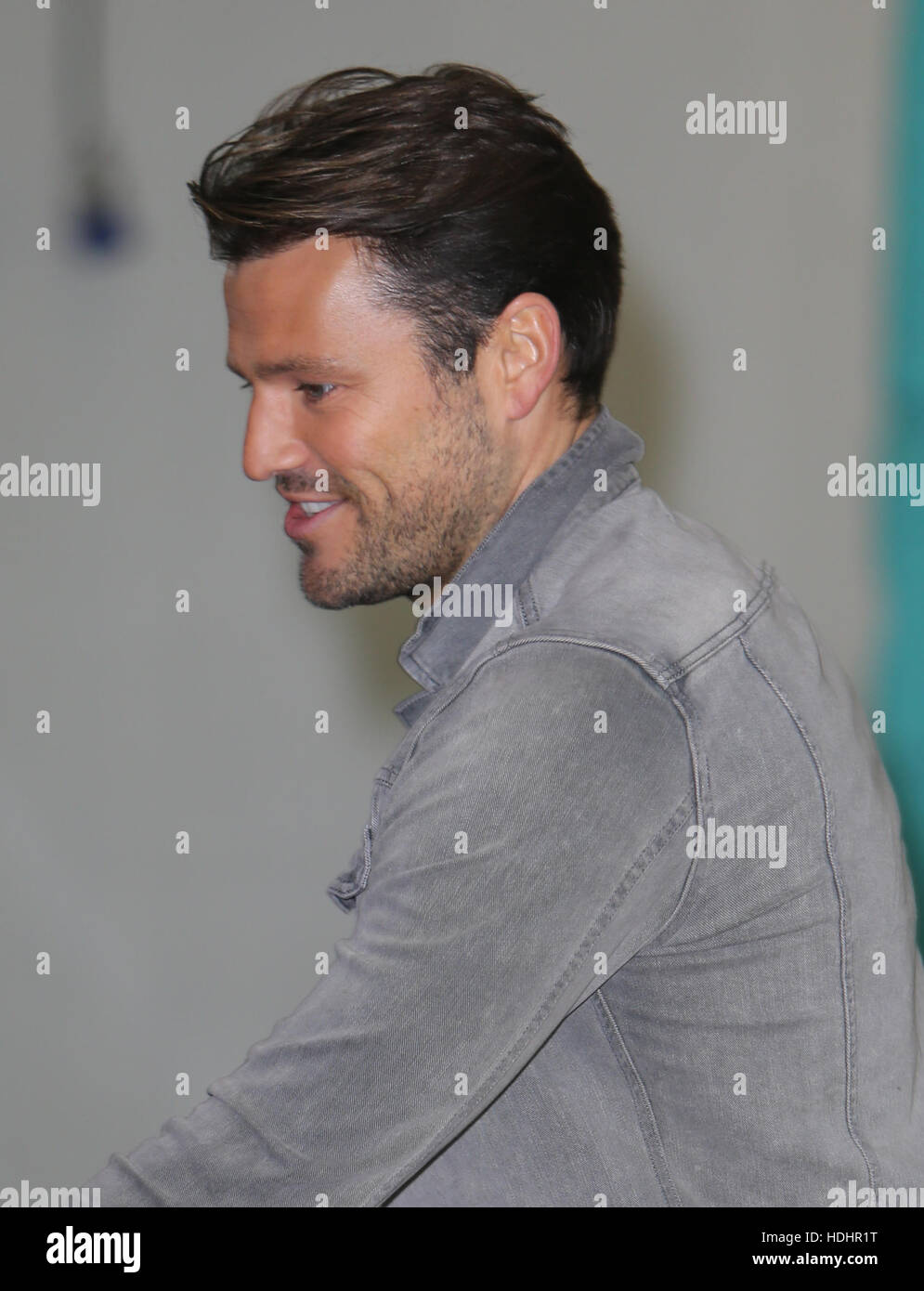 Mark Wright outside ITV Studios Featuring: Mark Wright Where: London ...