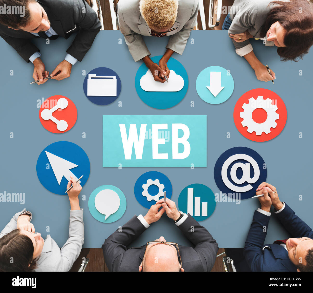 Web Page Design Development Graphic Concept Stock Photo - Alamy