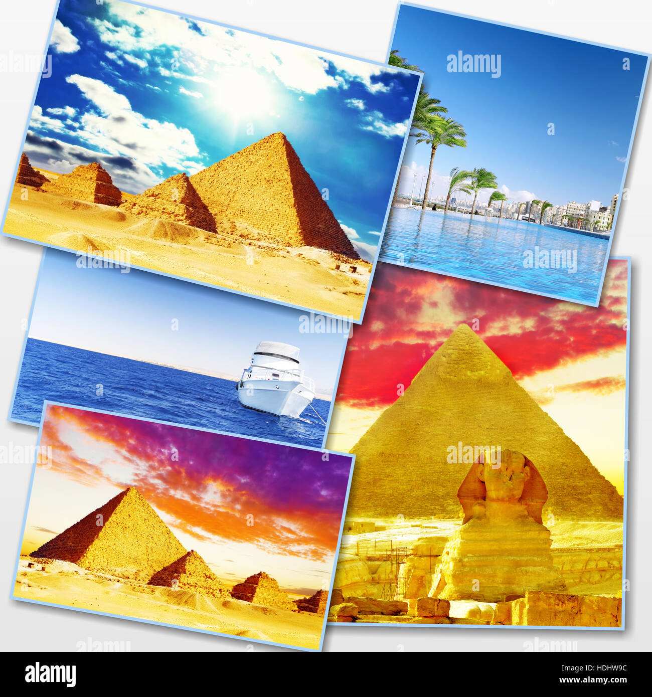 Egyptian collage hi-res stock photography and images - Alamy