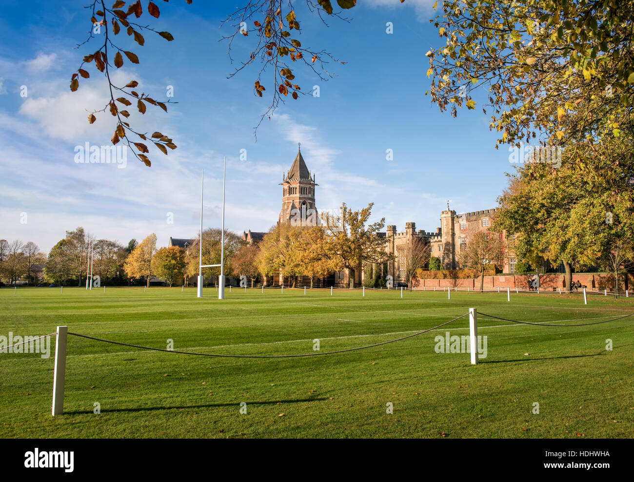 General view of Rugby School in Warwickshire, UK Stock Photo - Alamy
