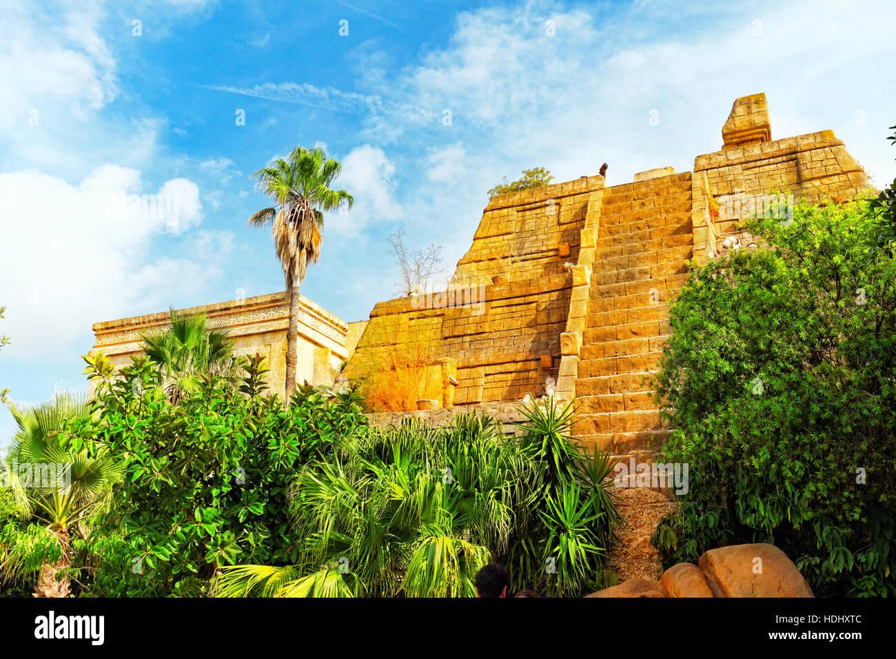Aztec Temples Step Pyramids