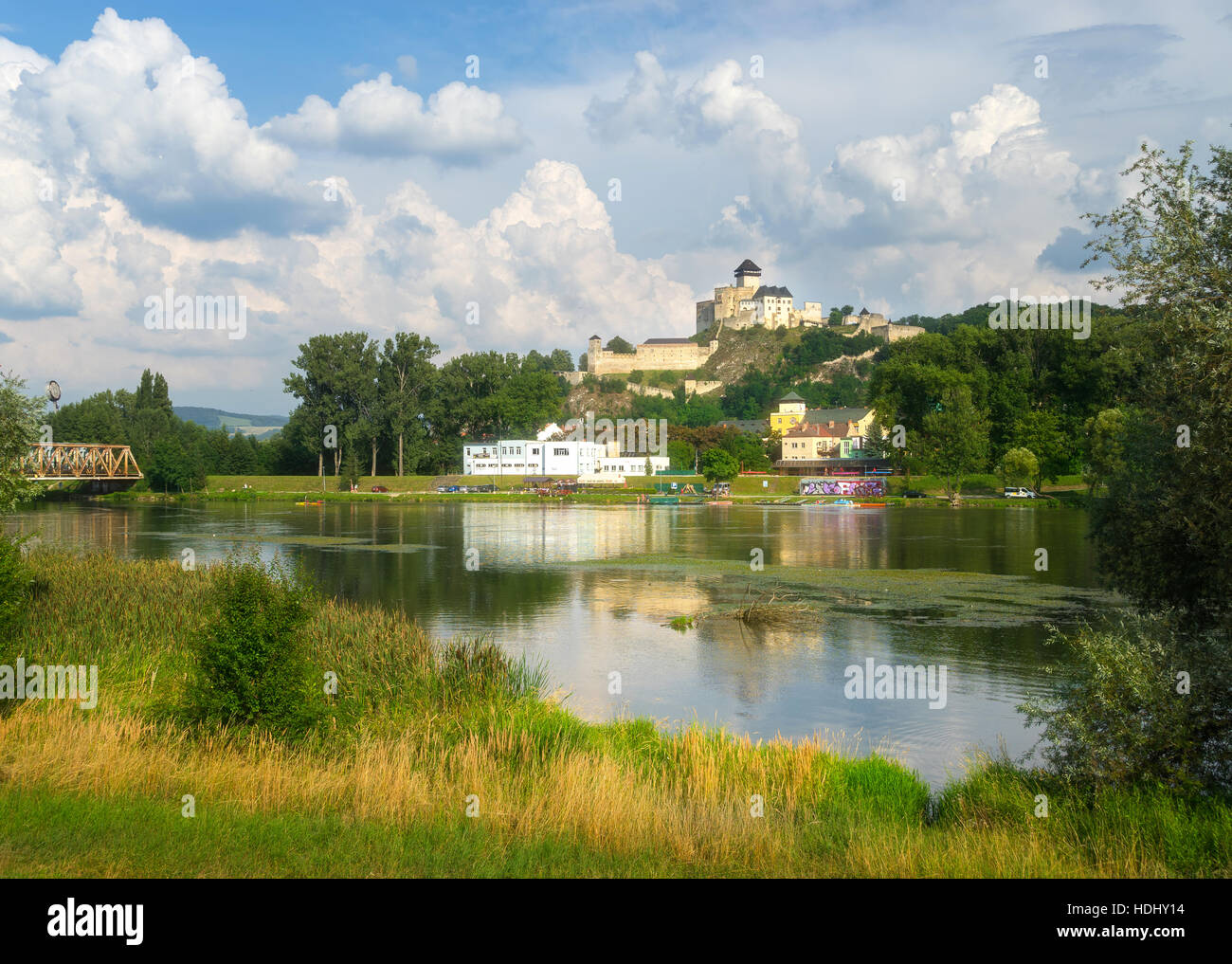 Trencin Castle, Slovakia Stock Photo - Alamy