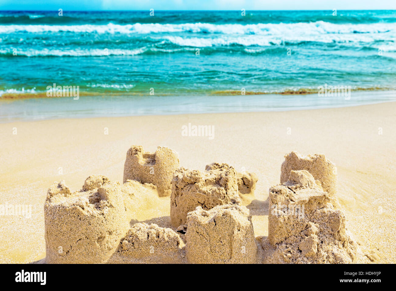 Destroyed Sand Castle High Resolution Stock Photography and Images - Alamy