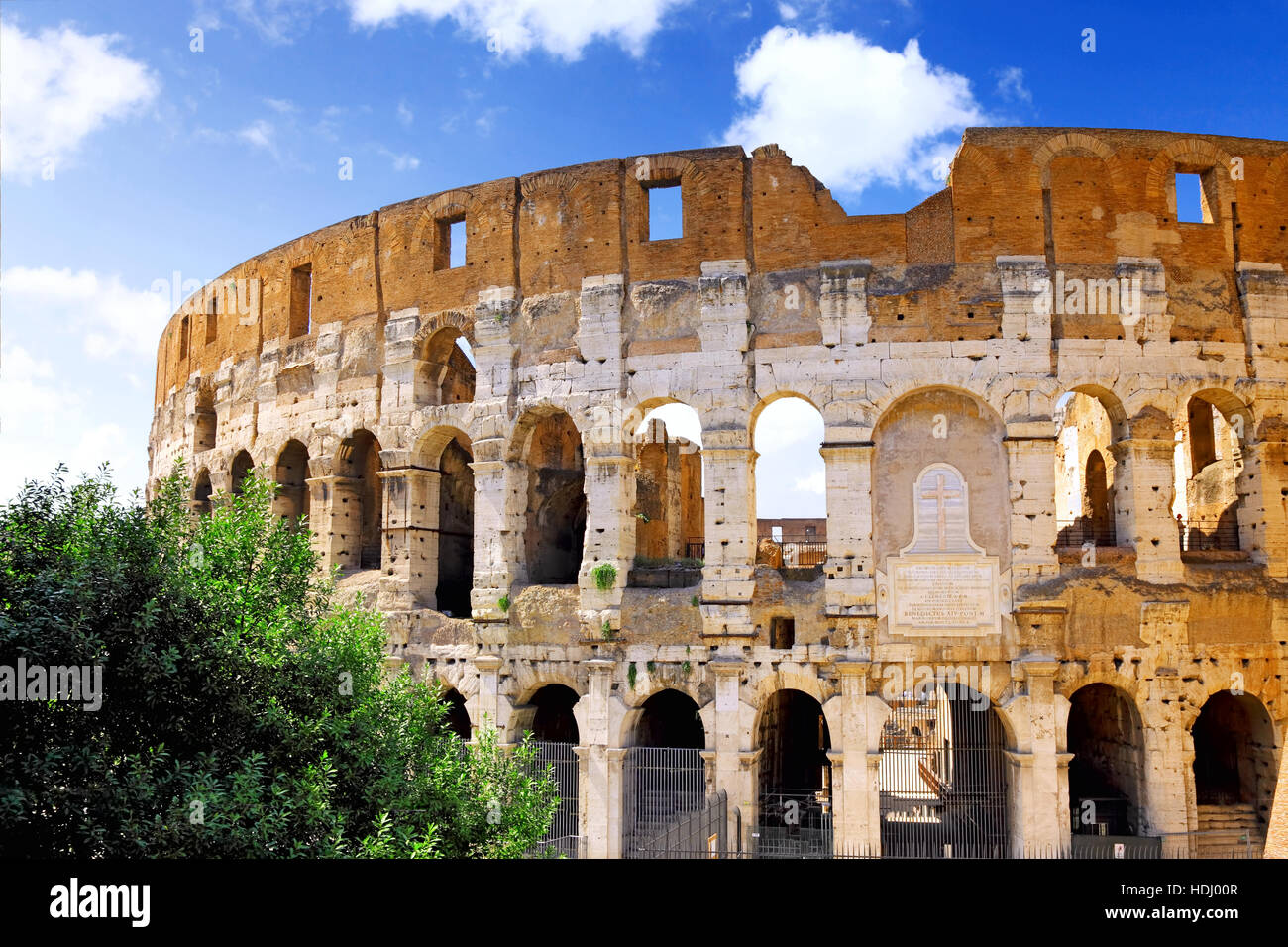 The Colosseum, the world famous landmark in Rome, Italy Stock Photo - Alamy