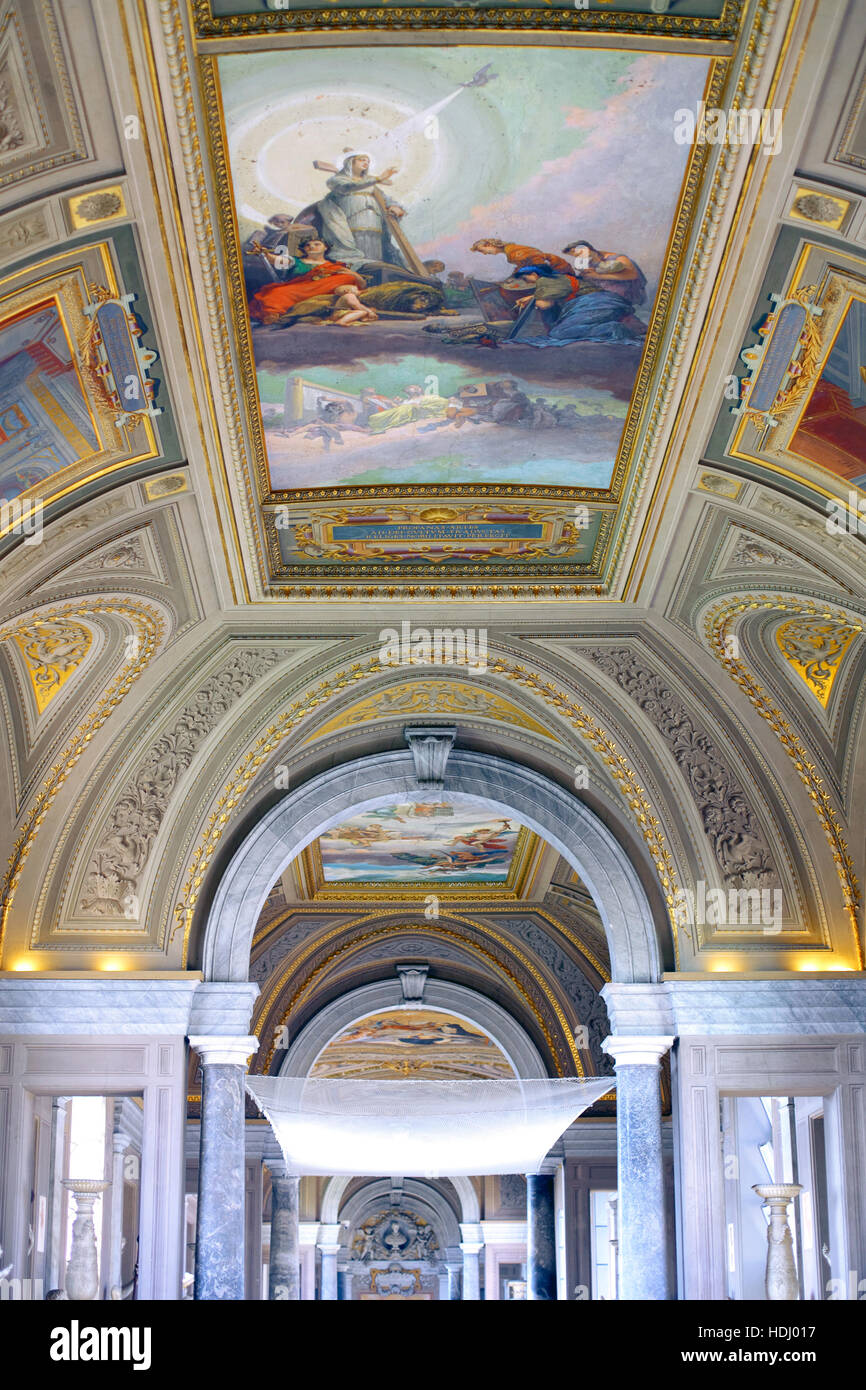 Baroque rome map hi-res stock photography and images - Alamy