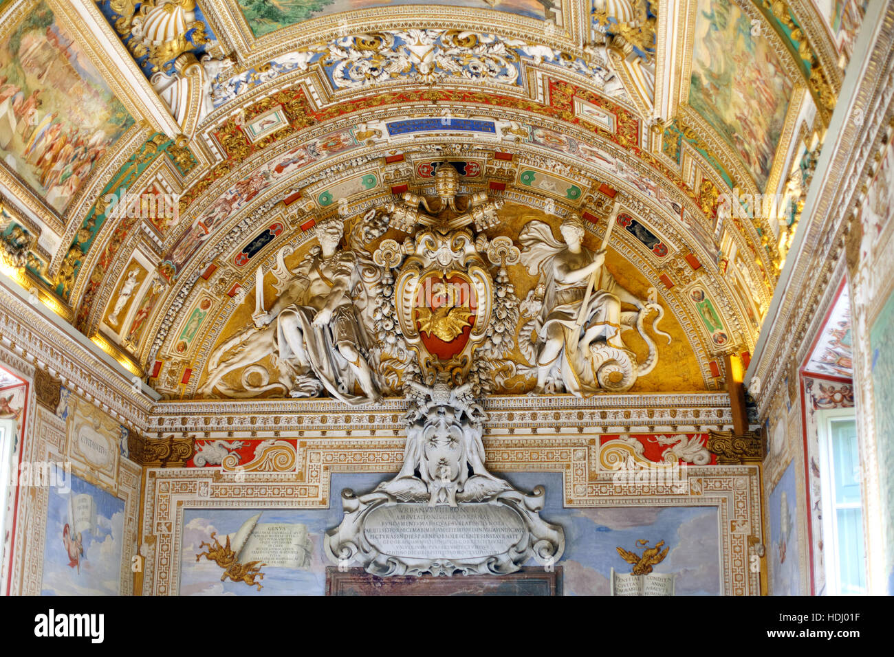 Baroque rome map hi-res stock photography and images - Alamy