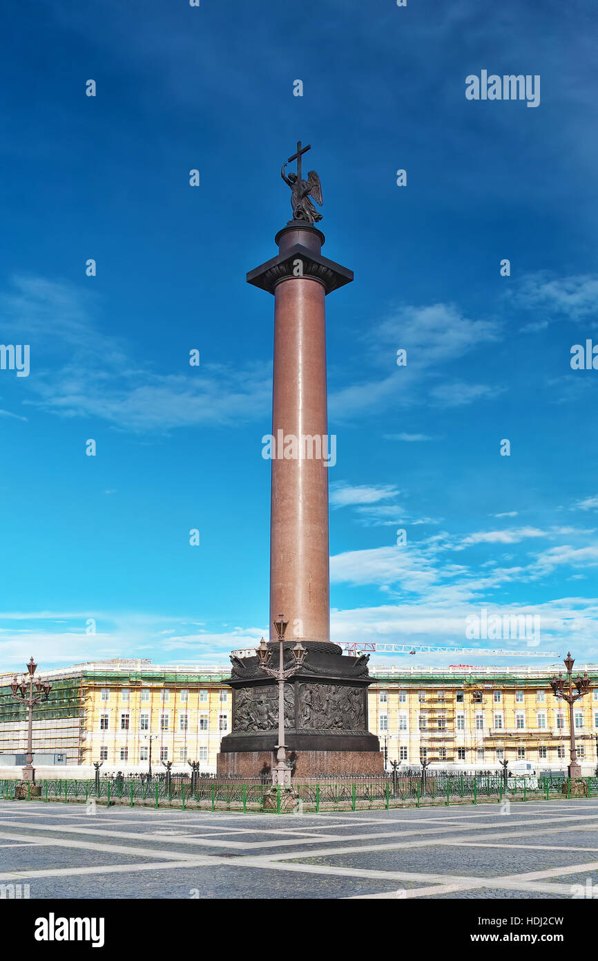 Alexander column angel cross hi-res stock photography and images - Alamy