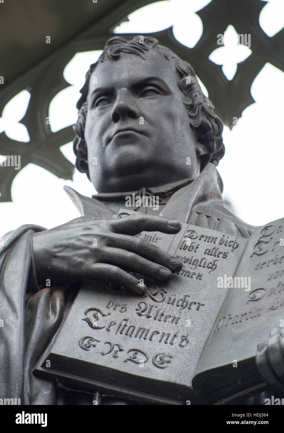 Luther statue in wittenberg germany hi-res stock photography and images ...