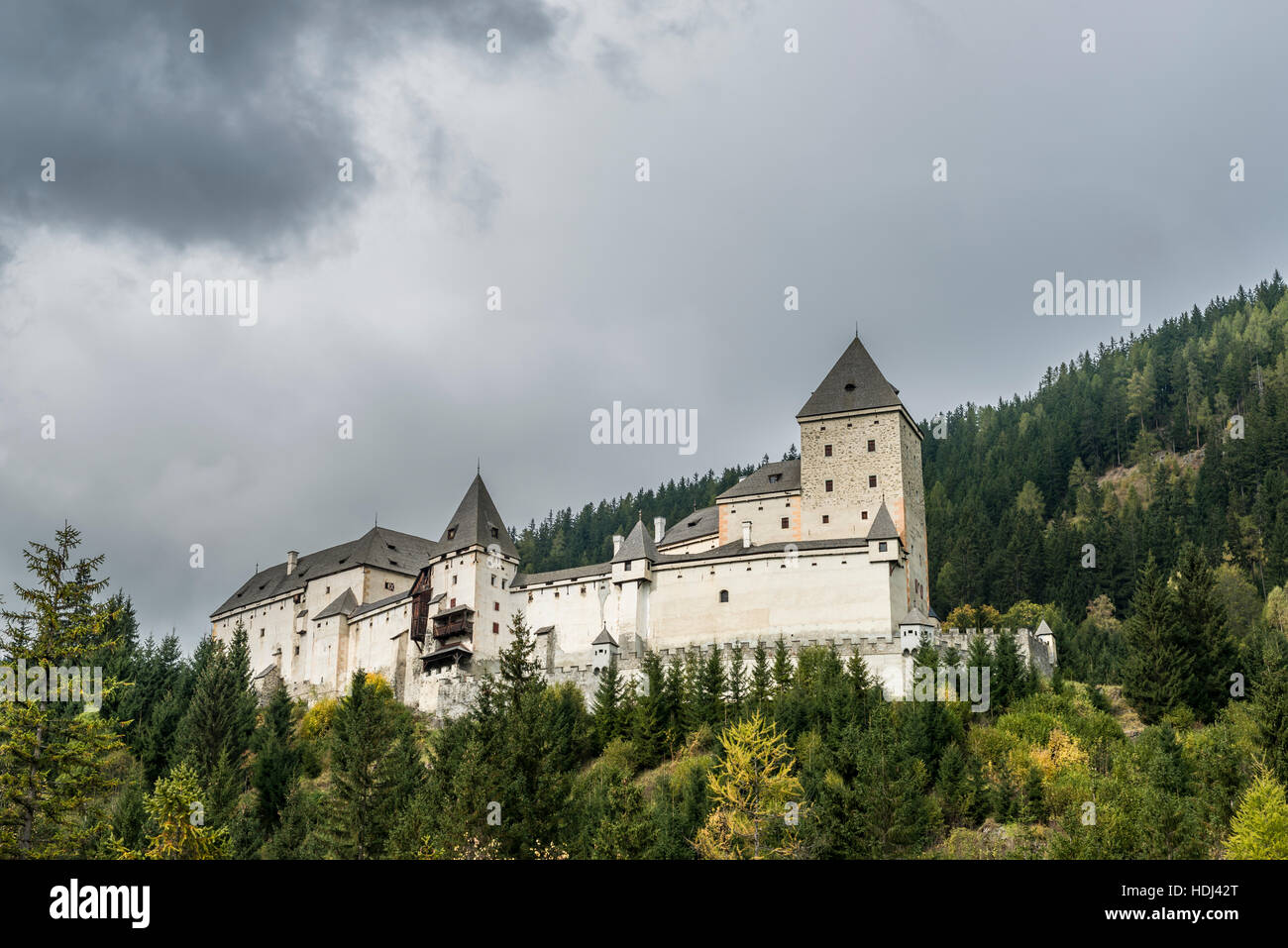 Castle Moosham in Lungau Austria Stock Photo - Alamy