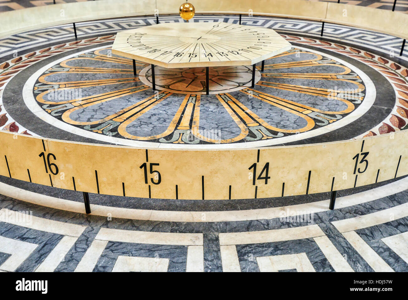 Foucault pendulum at pantheon in paris hi-res stock photography and ...