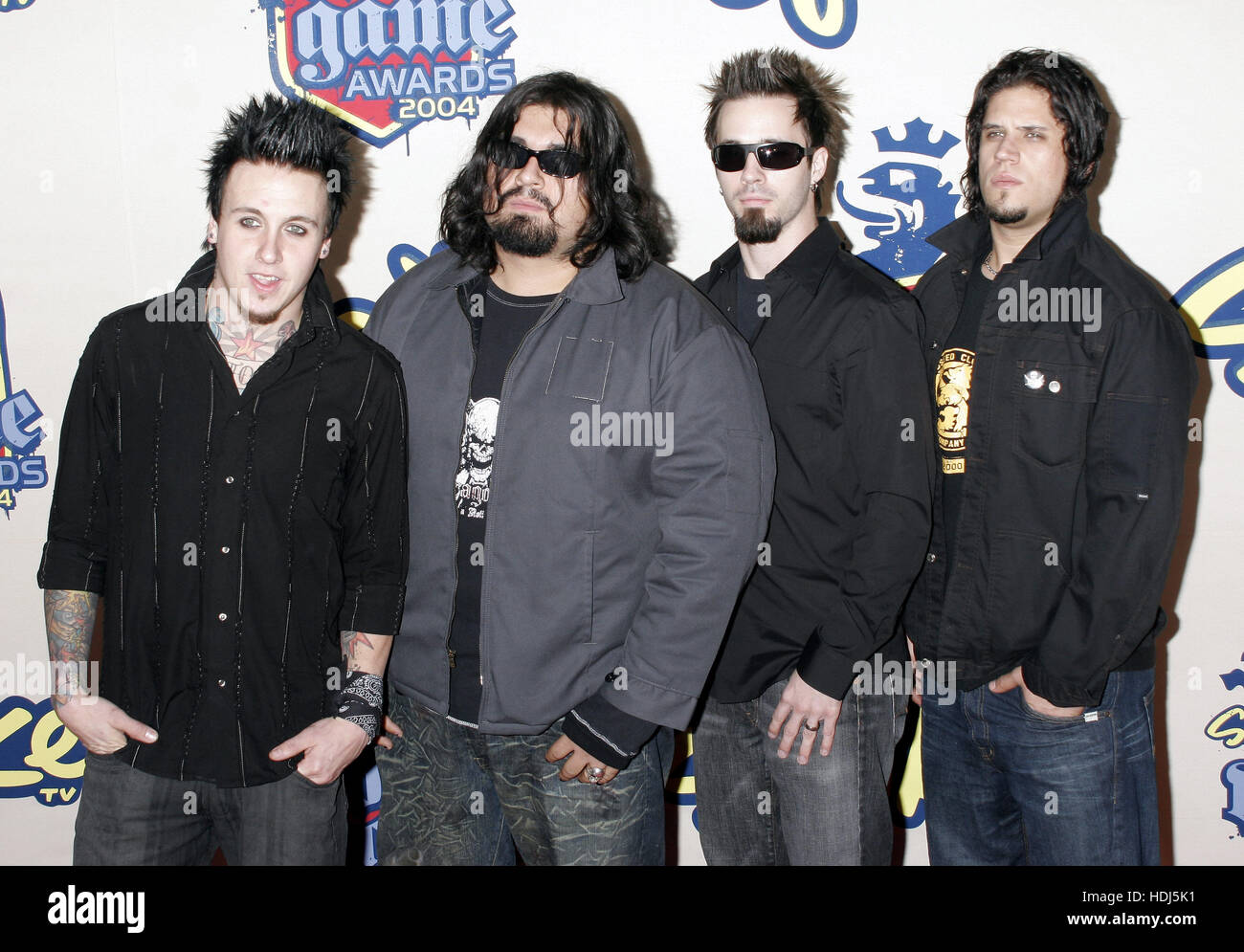 Papa Roach arrives at the Spike TV Video Game Awards on December 14 ...