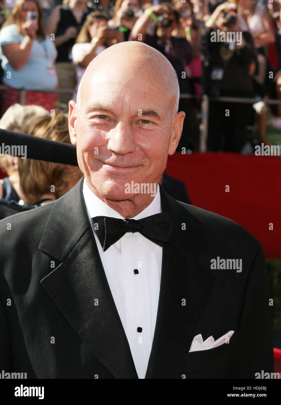 Actor Patrick Stewart arrives for the 56th Annual Emmy Awards in Los ...