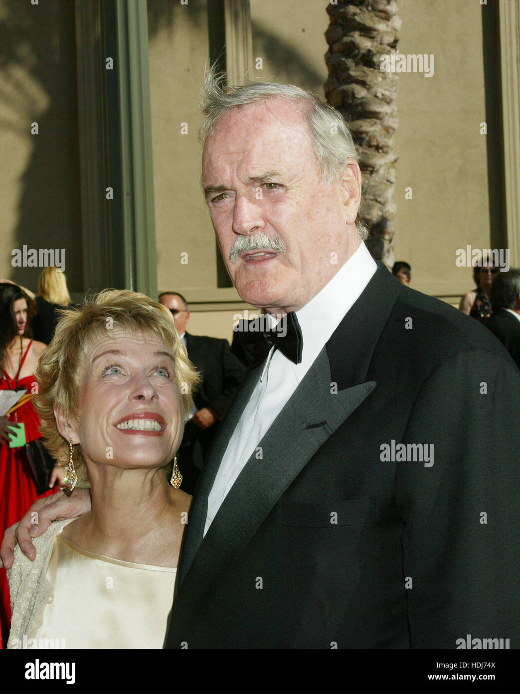 John Cleese and Alice Faye Eichelberger at the 2004 Primetime Creative ...