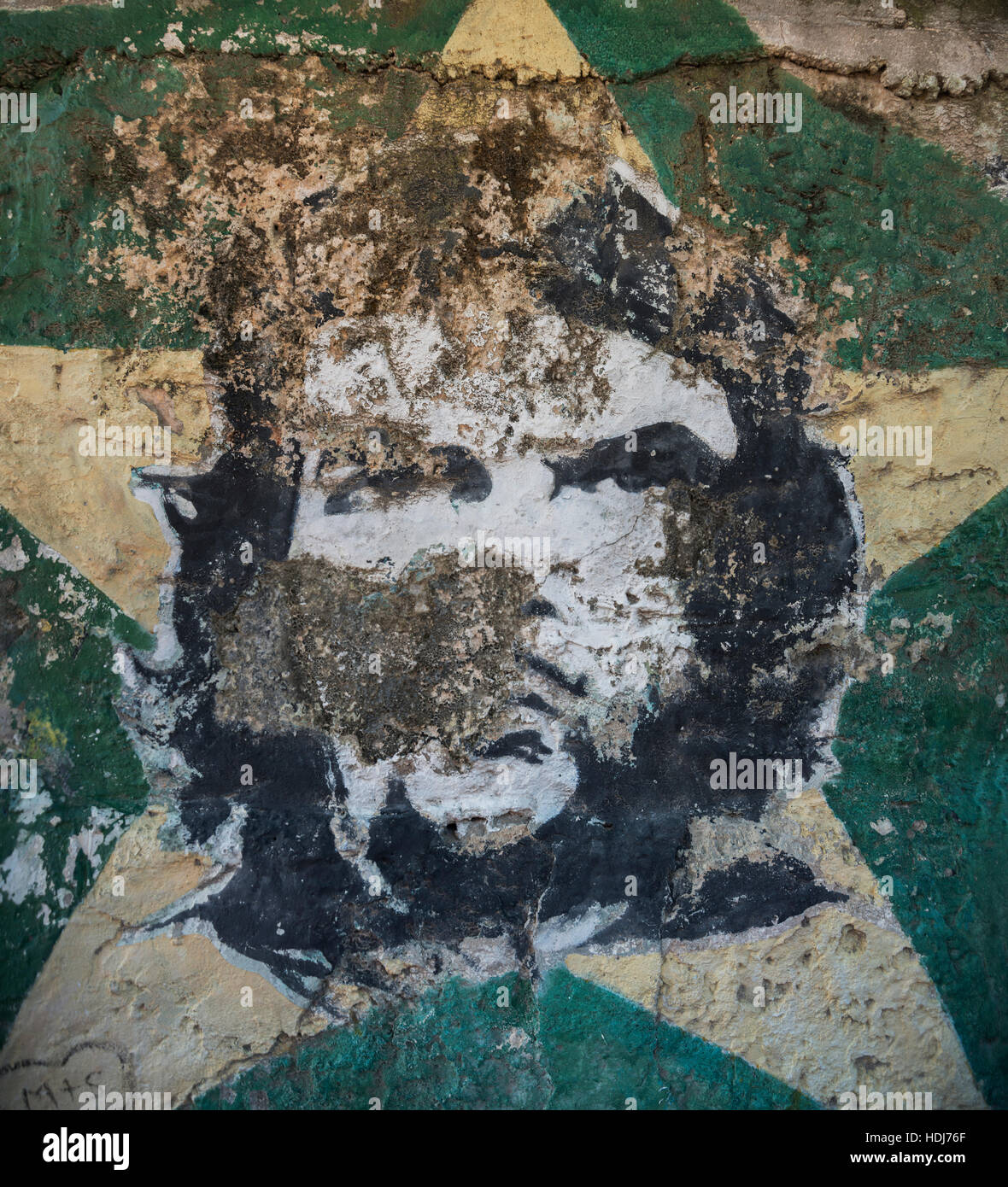 Che Guevara graffiti Stock Photo - Alamy